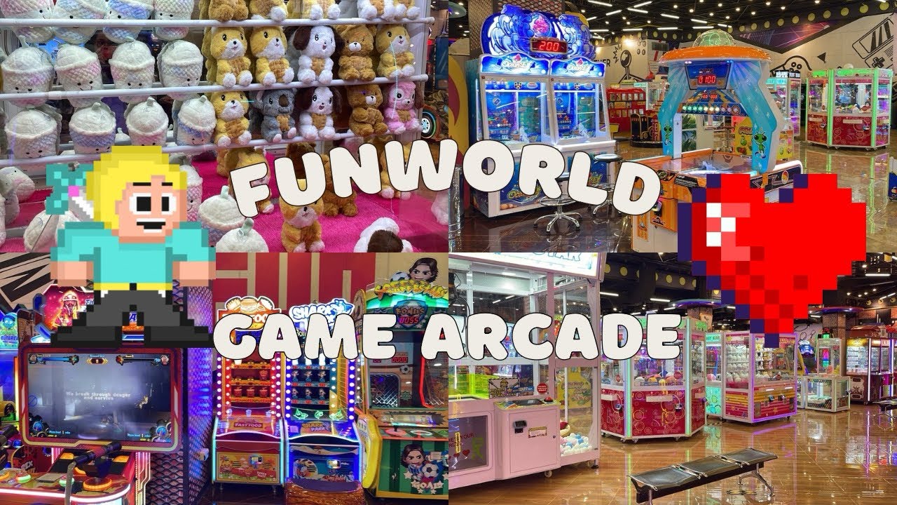 FUNWORLD GAME ARCADE PAKUWON MALL JOGJA 🕹️🎮🎳 - YouTube