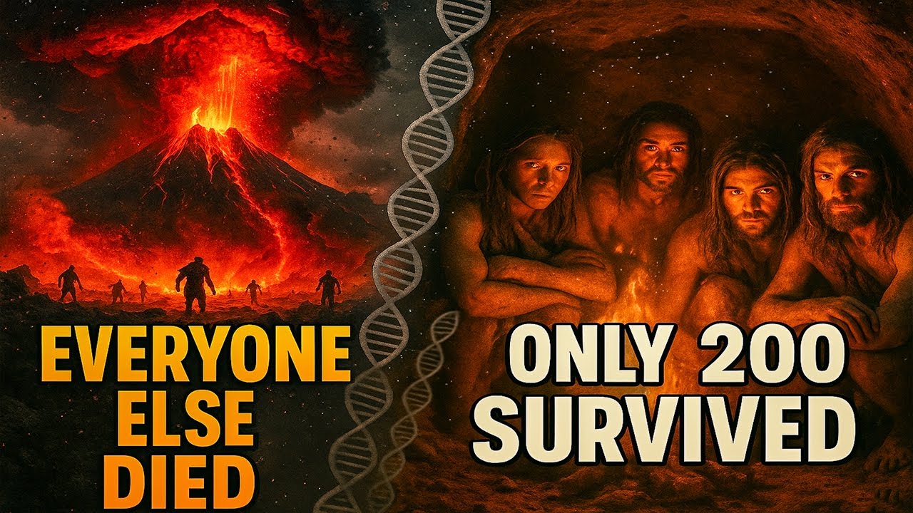 How 200 Humans Survived When Everyone Else Died (73,000 Years Ago ...