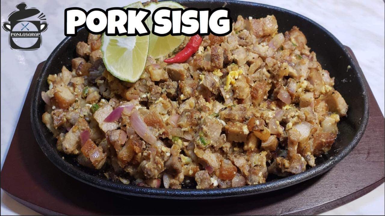 Pork Sisig Sizzling Panlasarap Youtube