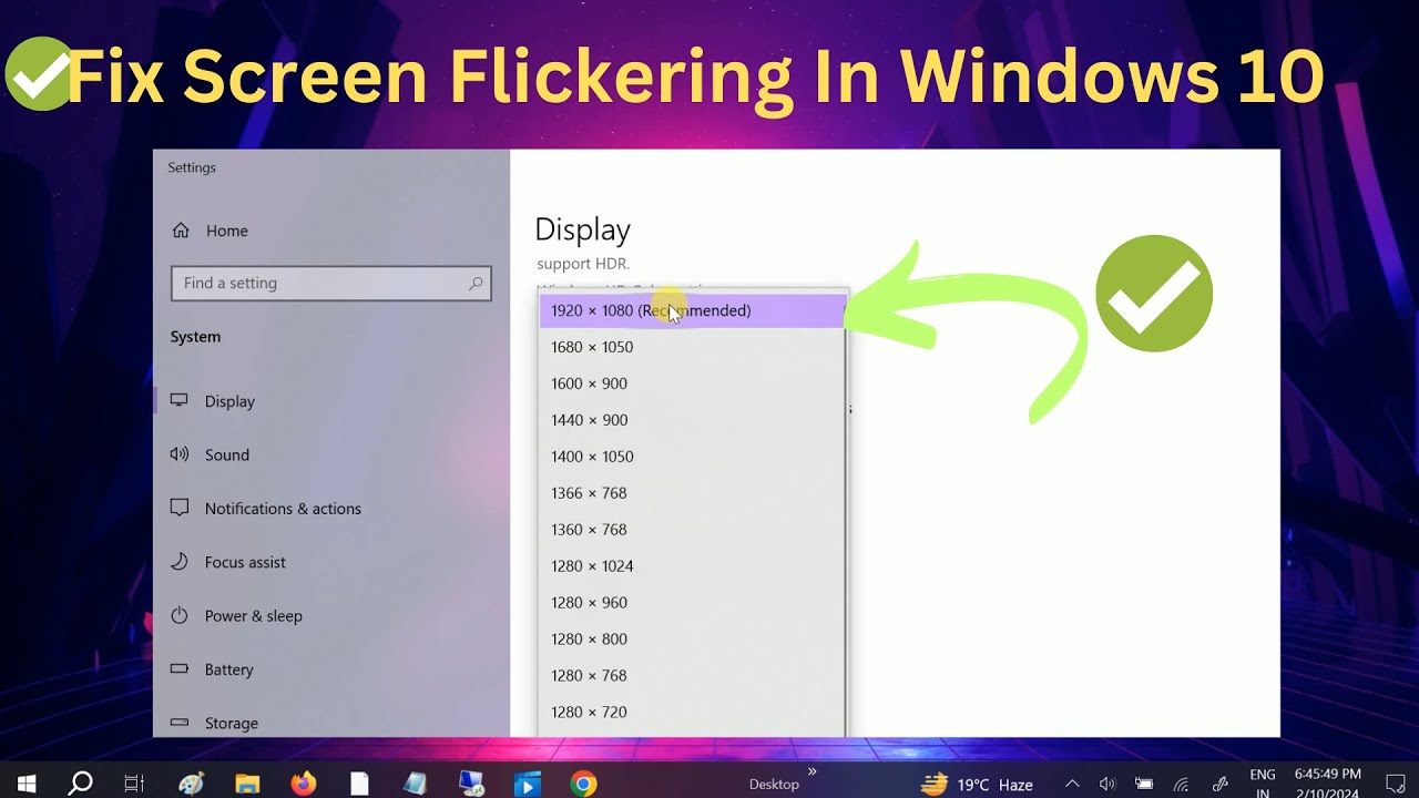 Fix Screen Flickering In Windows 10 - (2024 4 Updated Steps) - YouTube
