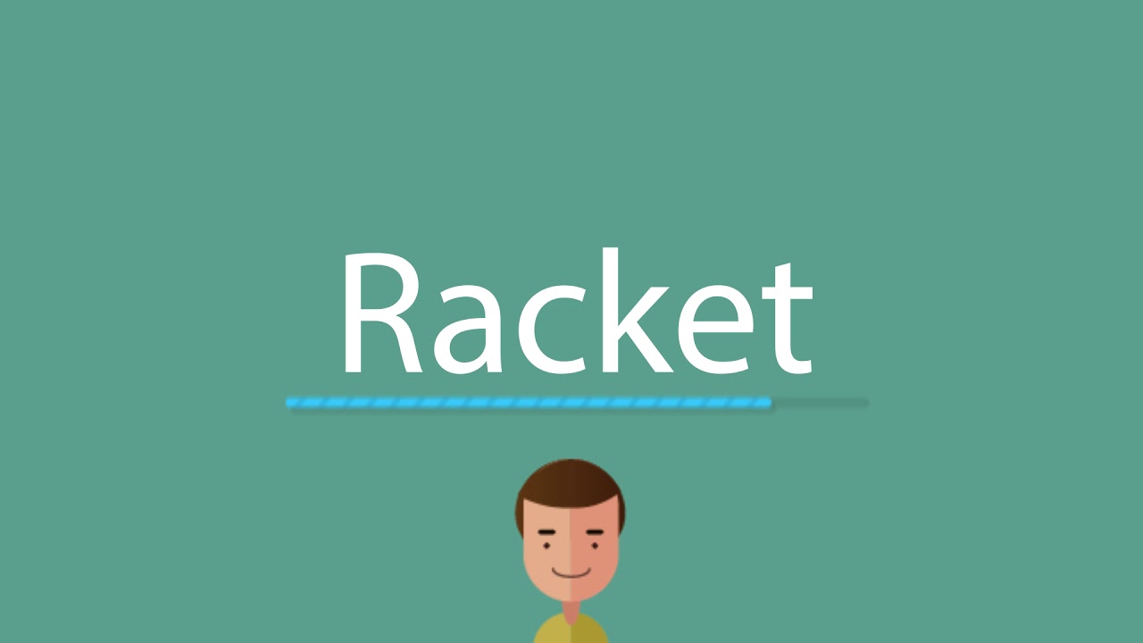 Racket pronunciation - YouTube