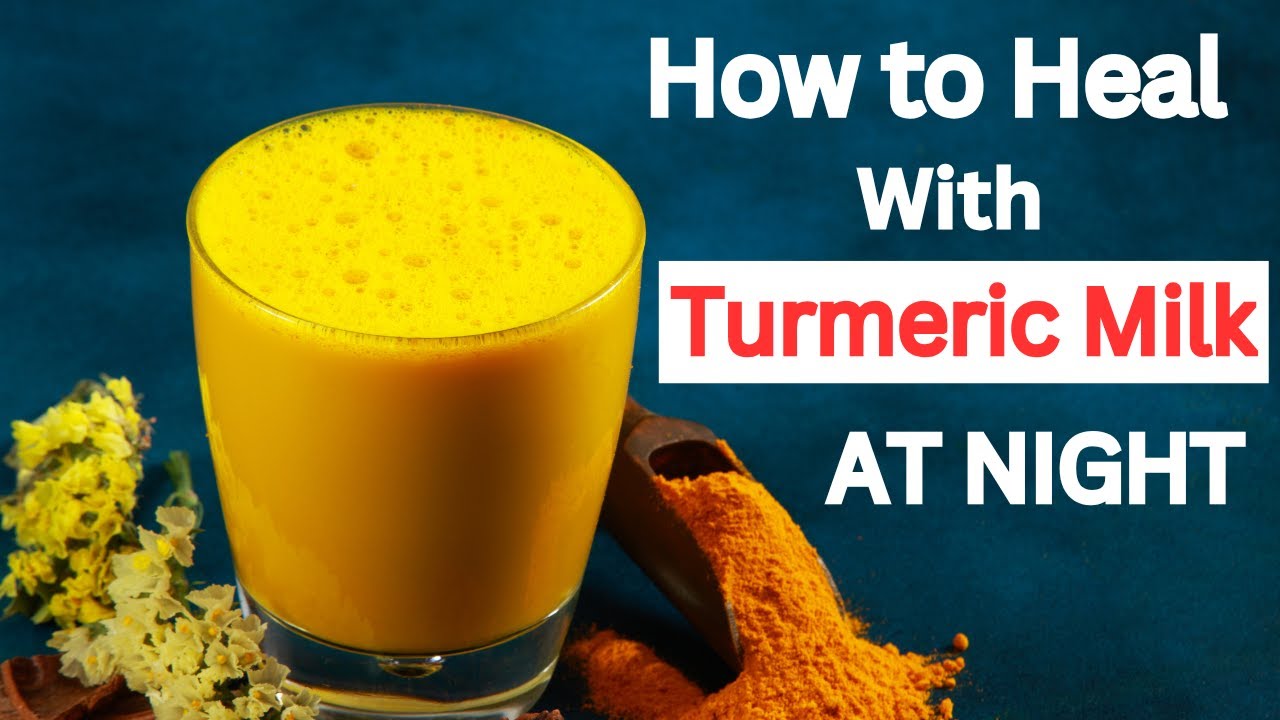 Health Benefits Of Drinking Turmeric Milk At Night #health # ...