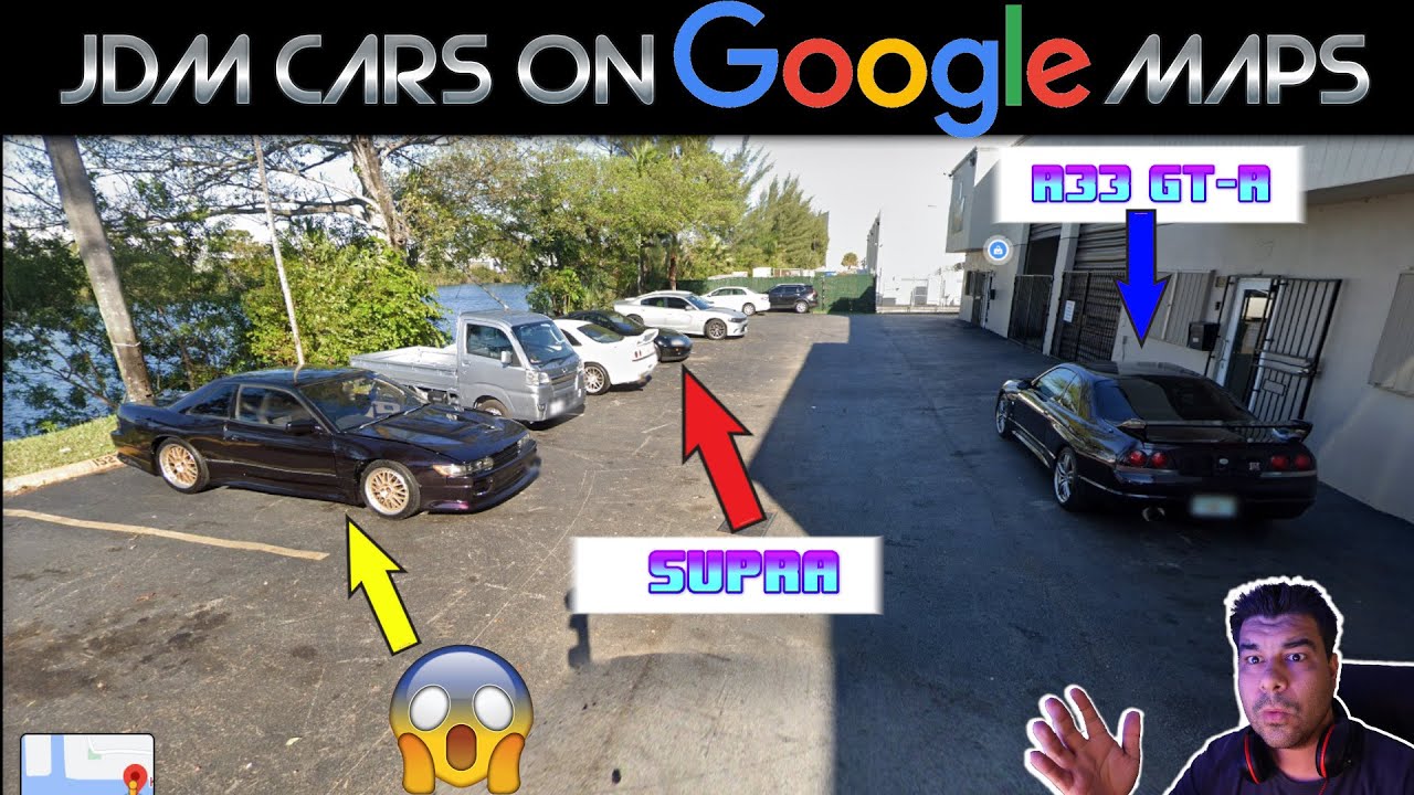 Finding GT-R's and other JDM Cars through Google Maps! - YouTube
