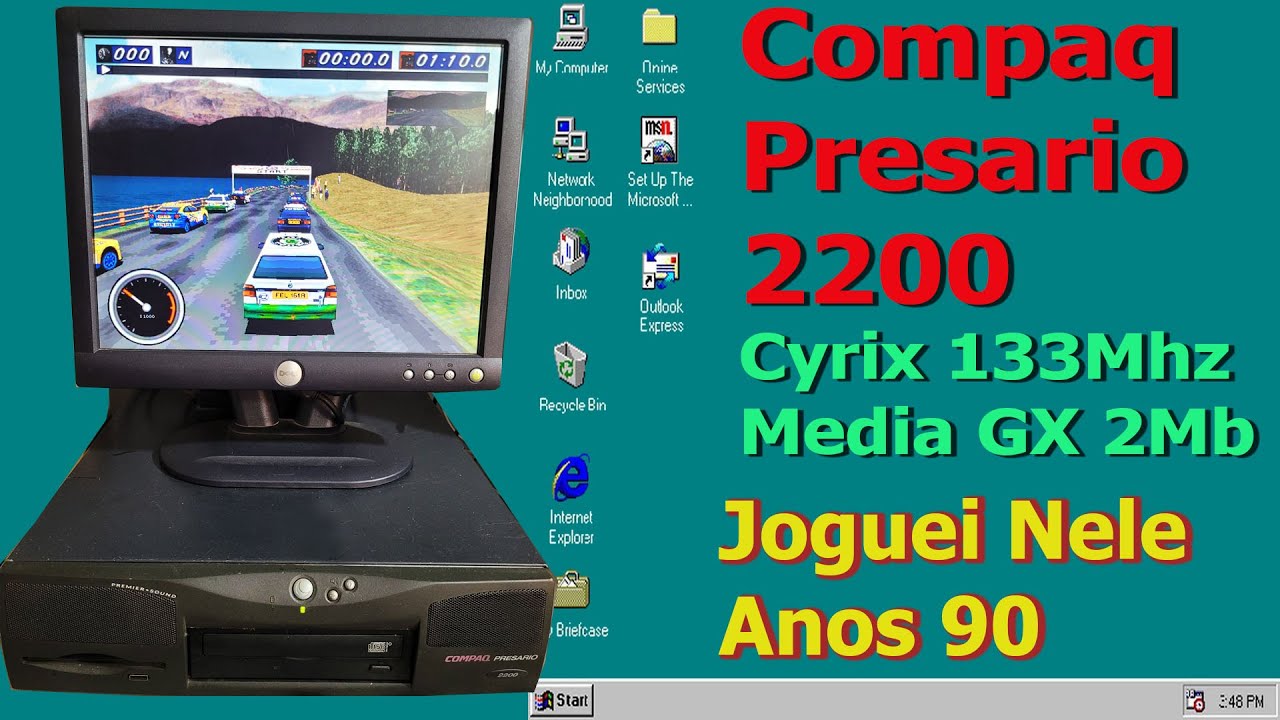 PC Gamer? Retrô PC Compaq Presario 2200 Games Nostálgicos - YouTube
