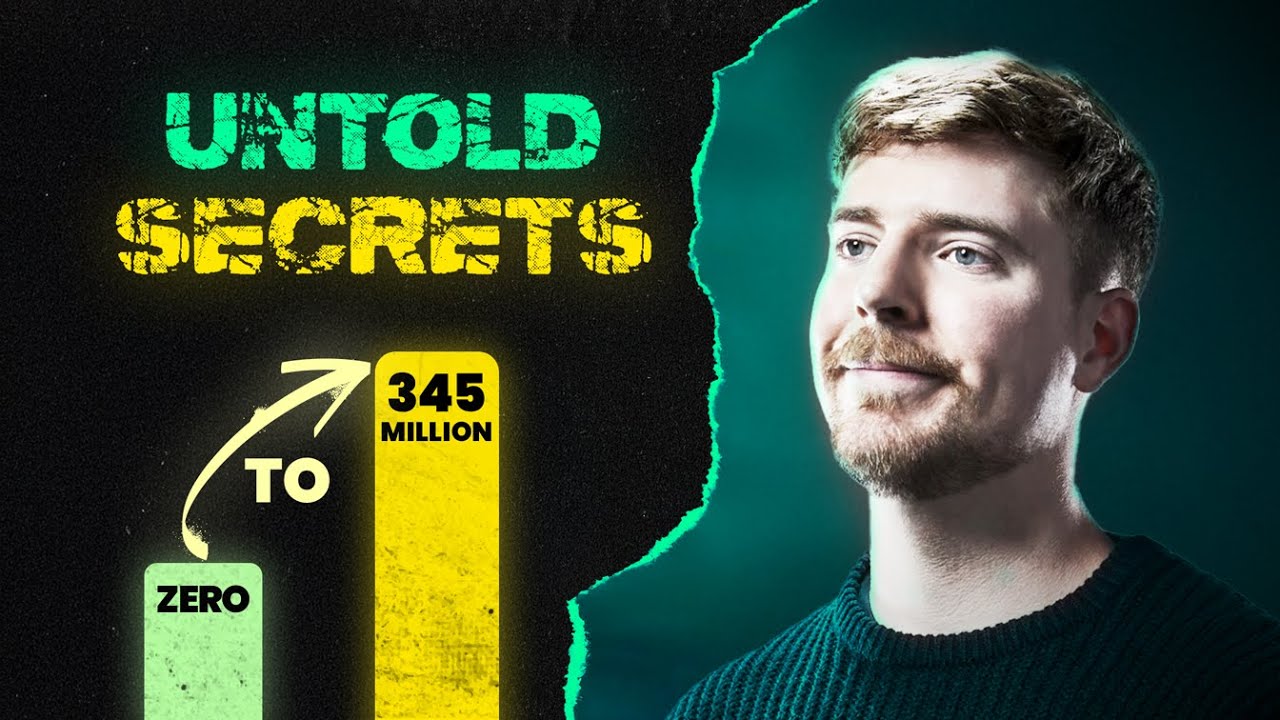 How Mr. Beast Went from Zero to 345 Million: Secrets Behind His Rise to ...