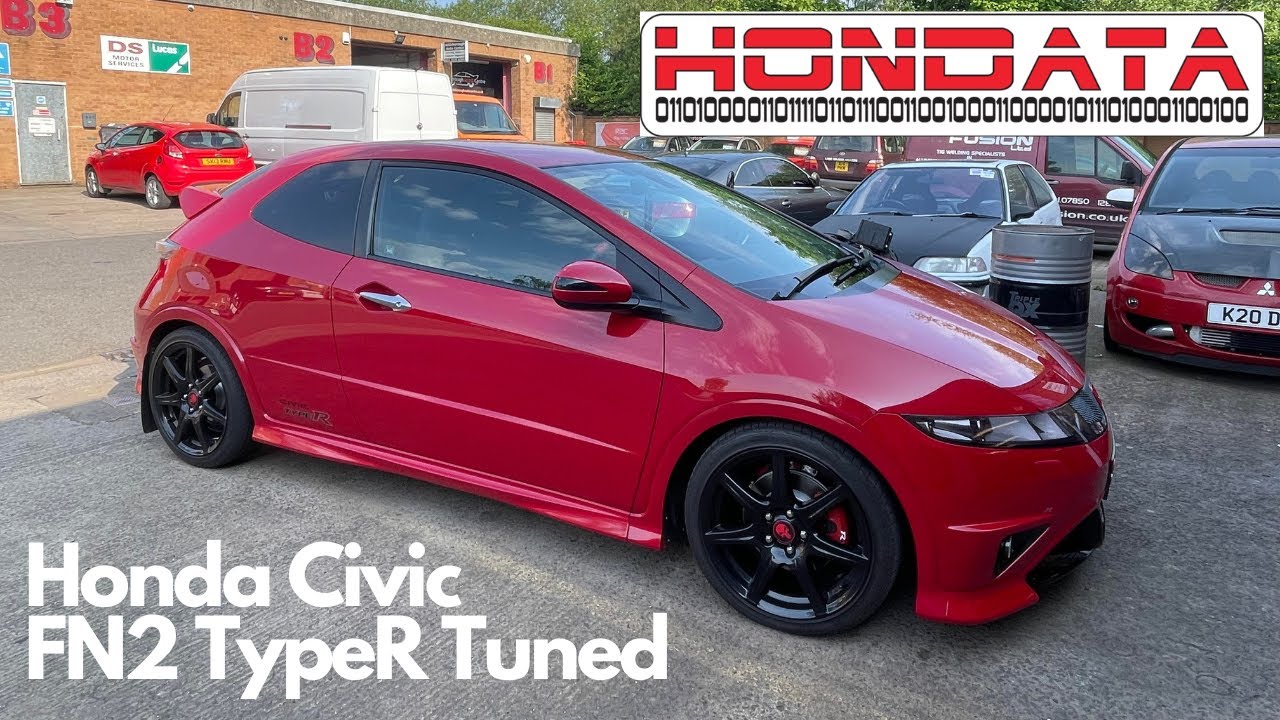 Hondata Flashpro Tuning Honda Civic FN2 TypeR - YouTube