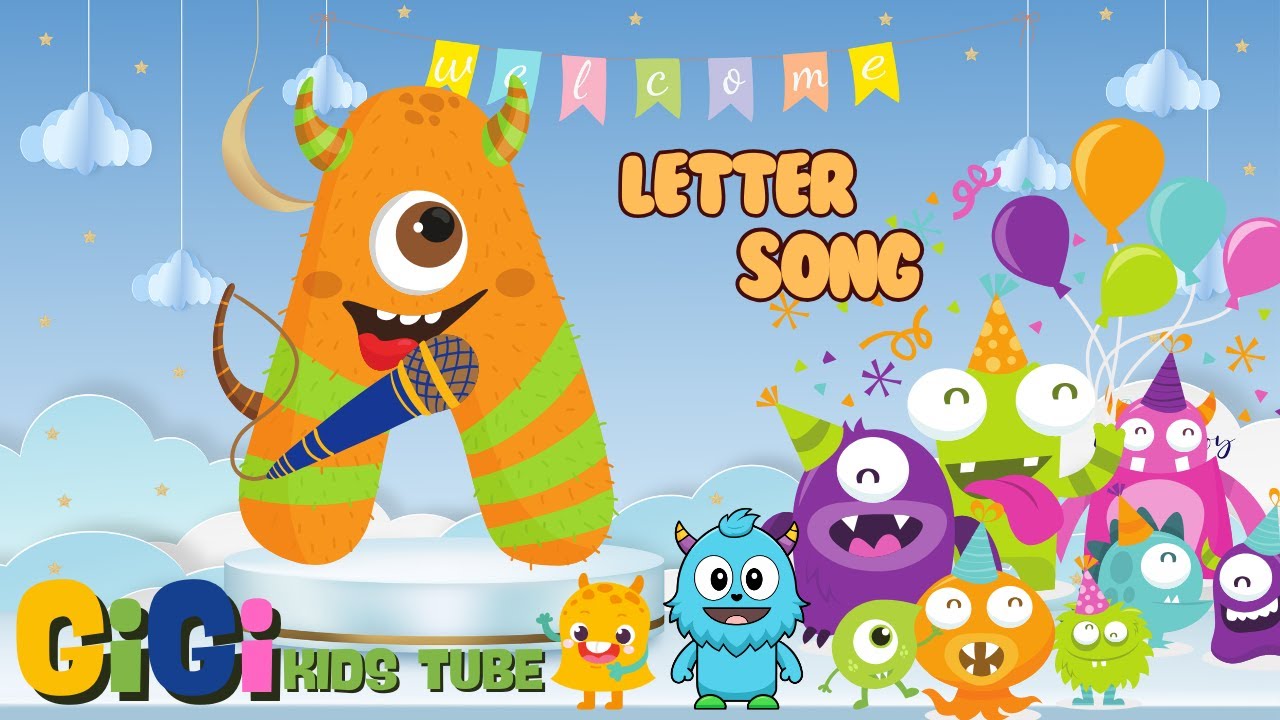 Best Song for Baby | ABC Letter A Song | Fun Nursery Rhyme for Kids ...