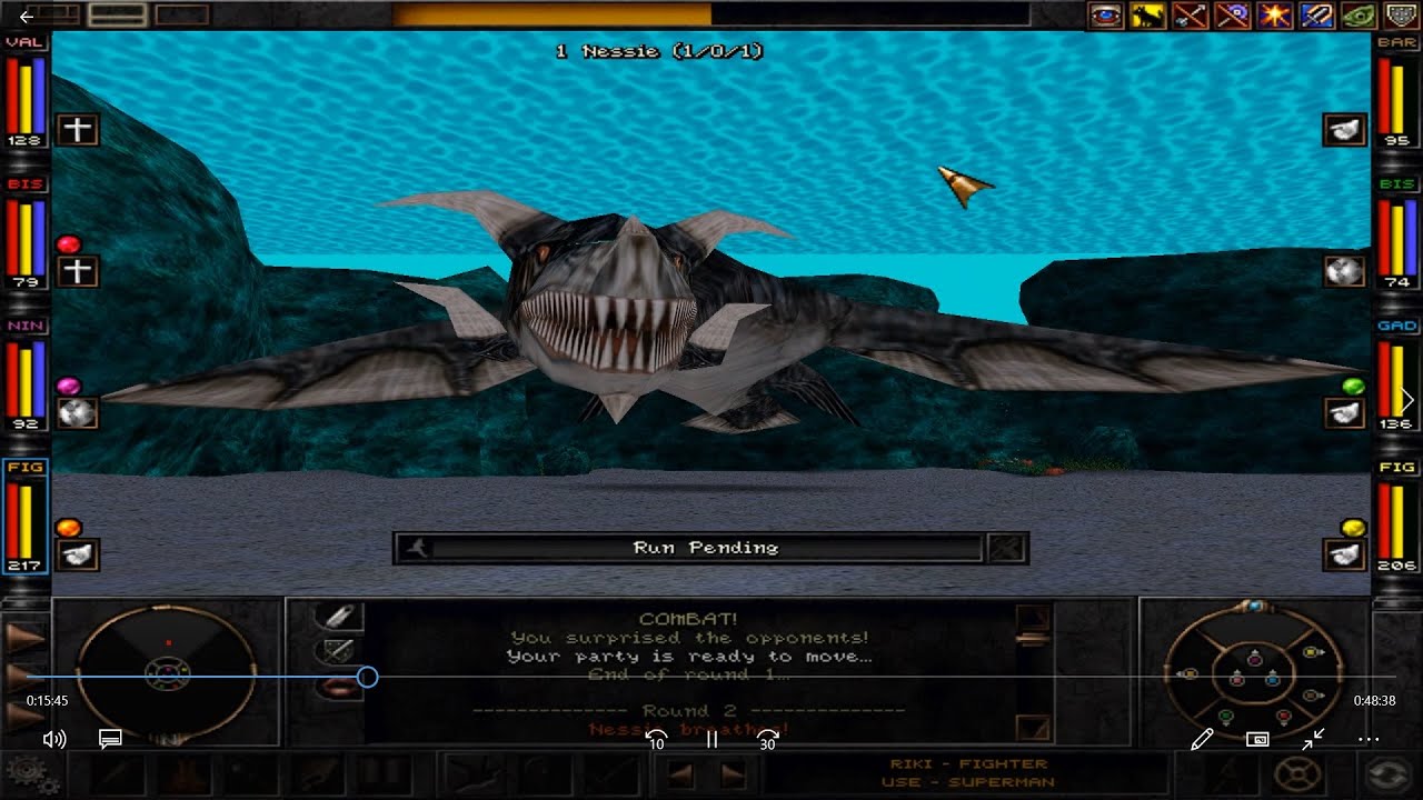 Let’s Play Wizardry 8 – Ironman Expert 32 – Bayjin Shallows: Nessie ...