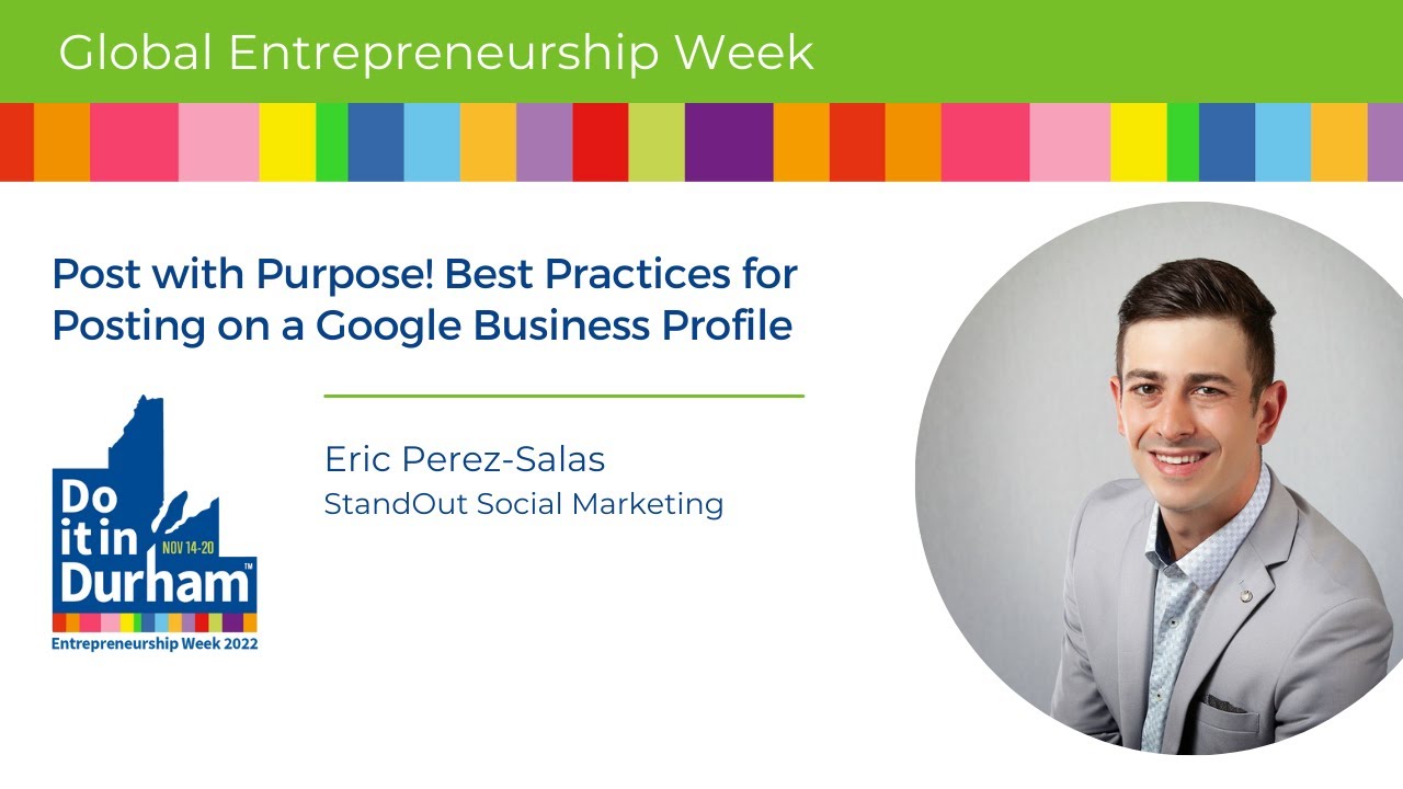 Post with Purpose! Best Practices for posting on a Google Business ...