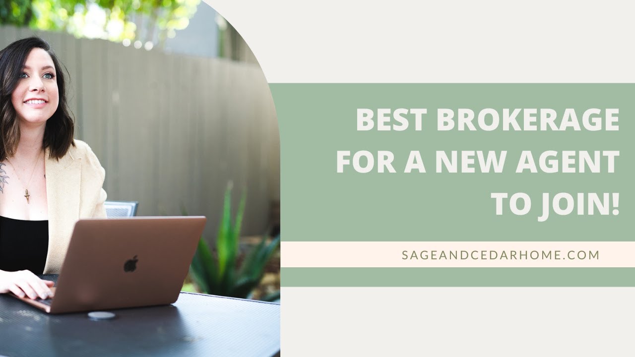 Best Brokerage for a New Agent to Join! - YouTube
