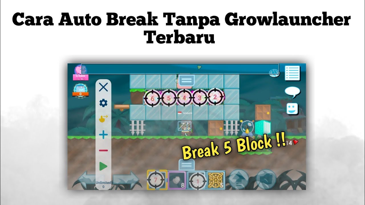 Cara Auto Break Tanpa Growlauncher | Terbaru | Growtopia Indonesia ...
