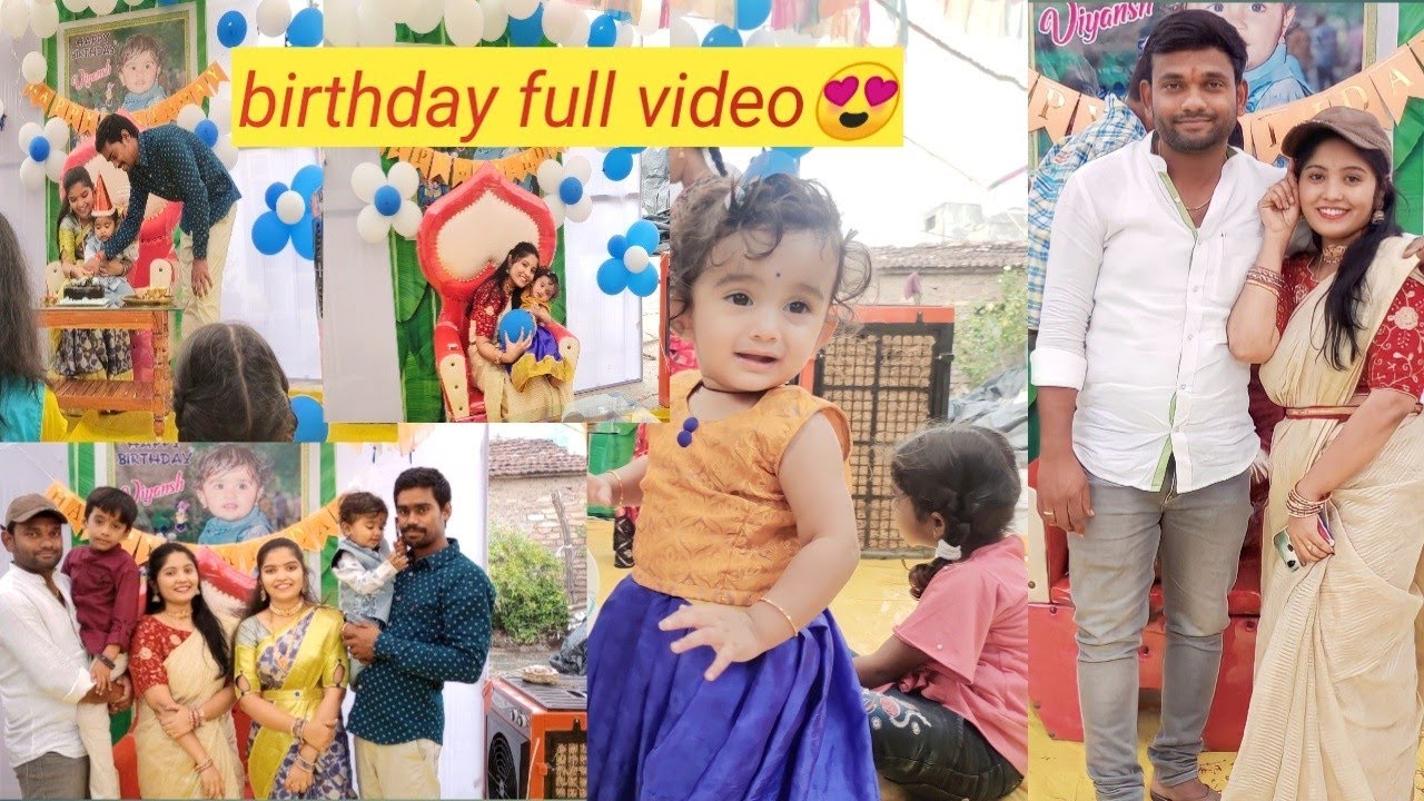 viyansh //birthday full //video😍 #ismartRupateluguchannel# - YouTube