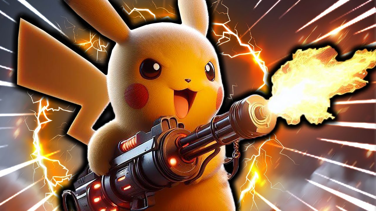 Pokémon mais avec des GUNS - YouTube