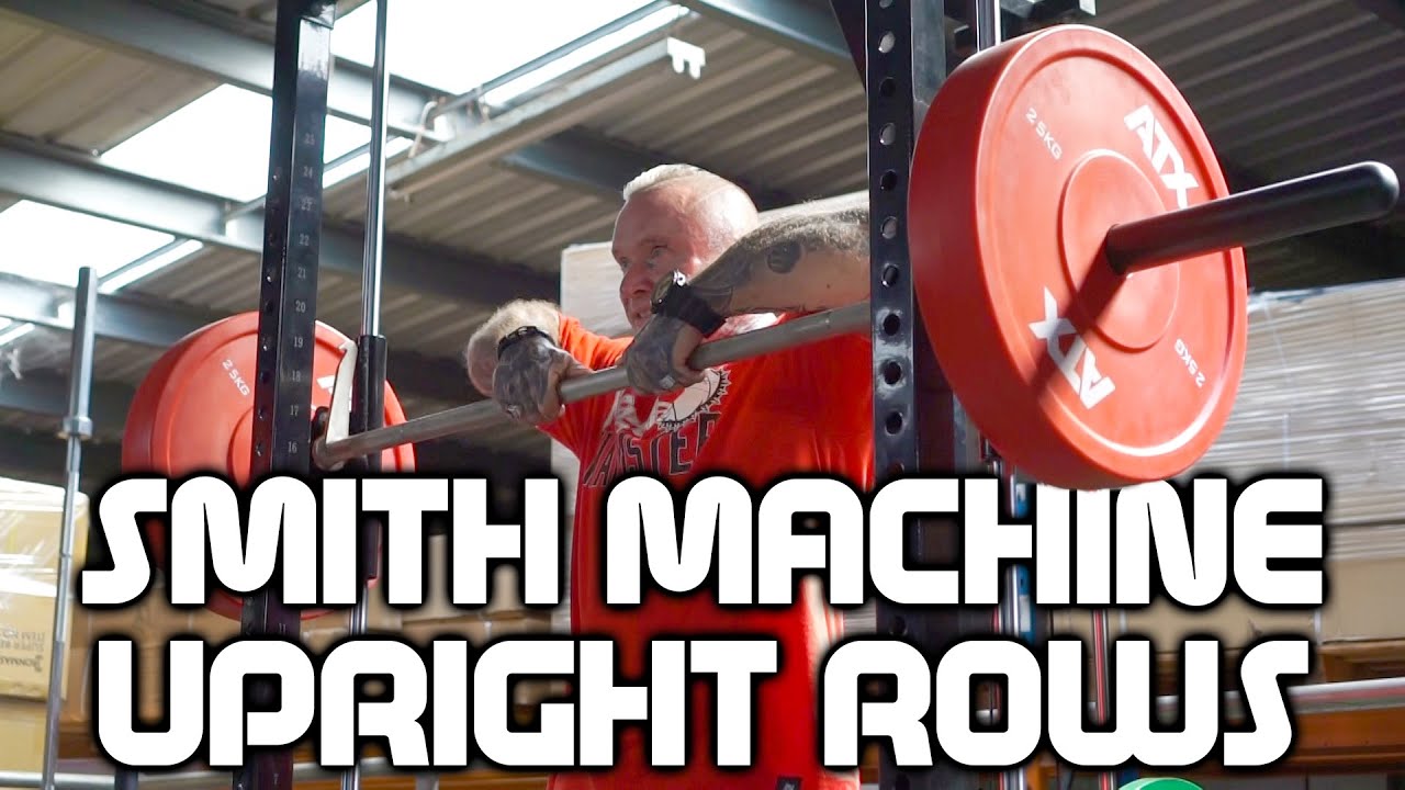 HOW TO: Smith Machine Upright Rows - LEE PRIEST - YouTube