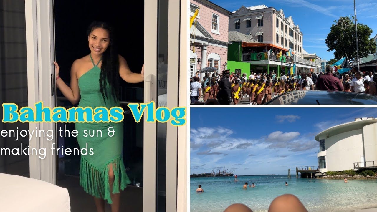 Nassau, Bahamas vlog || beaches, fish fry, bus hopping, cheers to ...