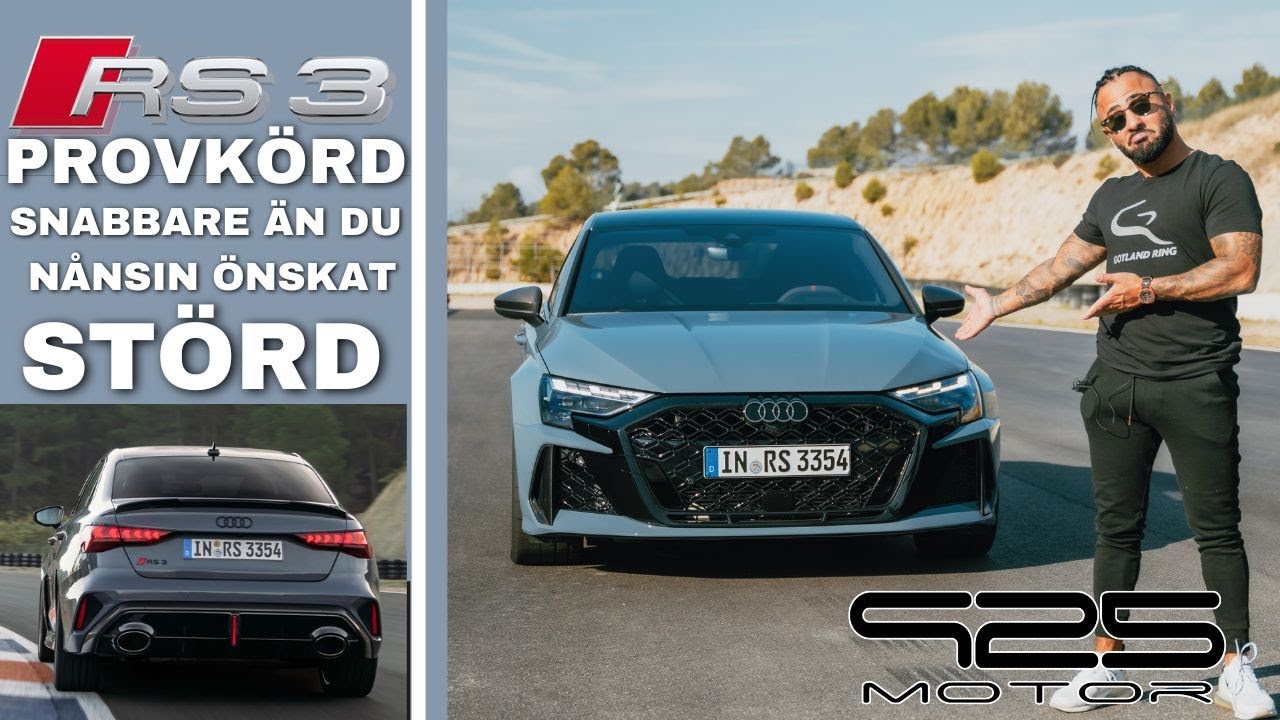 Nya Audi RS 3 Facelift – Är Den Årets Bästa Sportbil? - YouTube