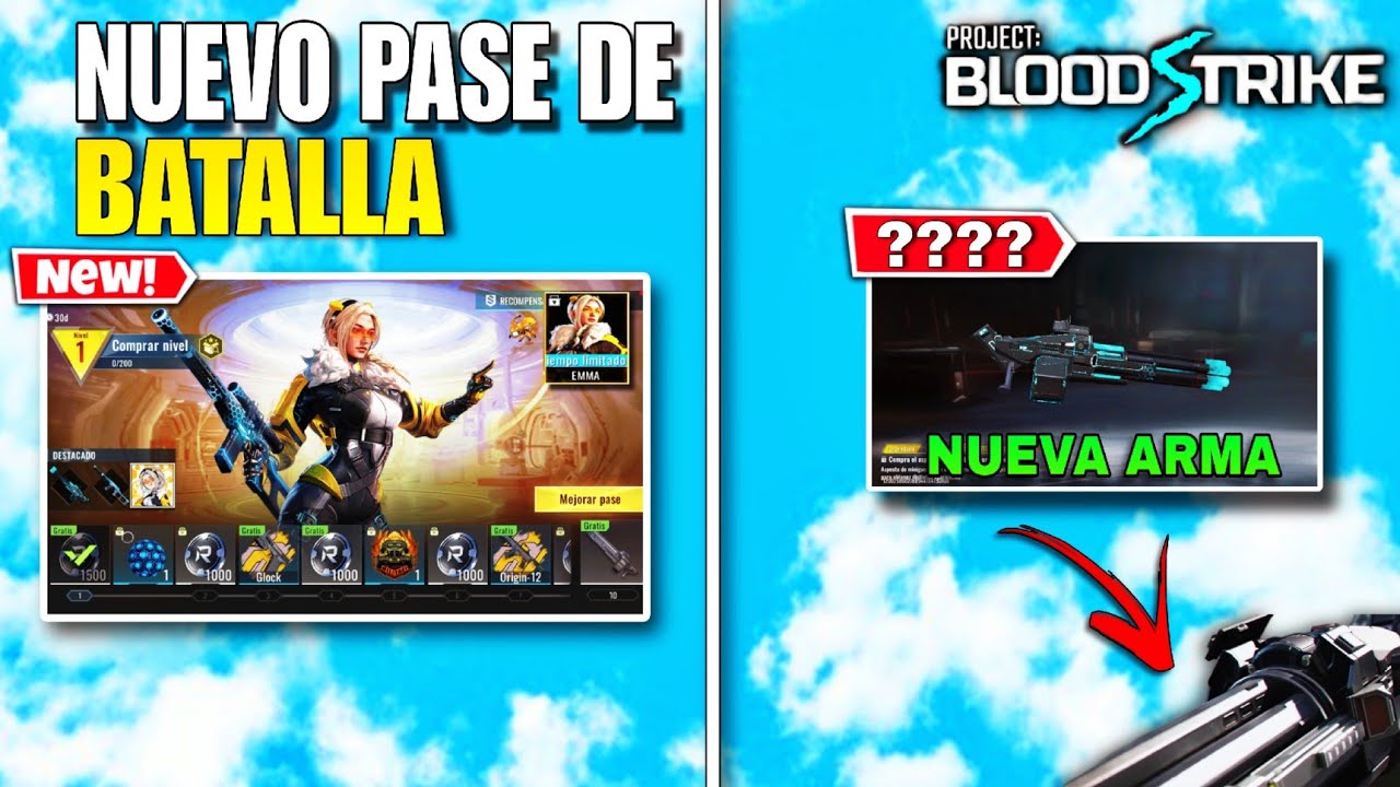 !NUEVO PASE DE BATALLA! REVIEW EXCLUSIVA del "PERSONAJE EMA" en BLOOD STRIKE | NOVA - YouTube