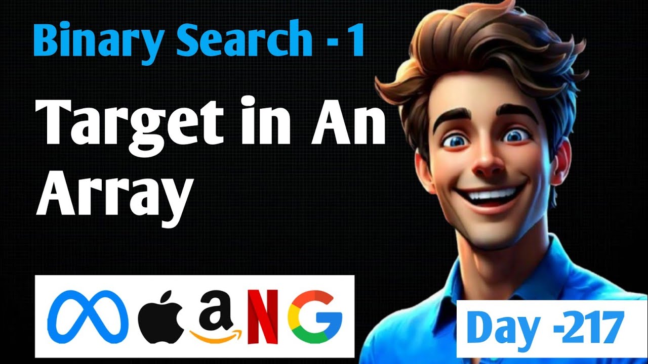 Search Element in an Array | Binary Search - L1| Strivers A-Z DSA 4.1.1 - YouTube