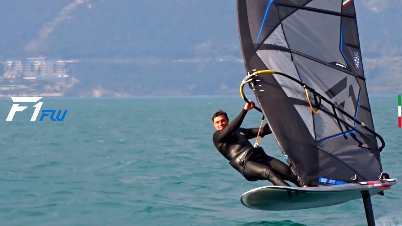 F1-SL Point 7 foil racing sail - YouTube