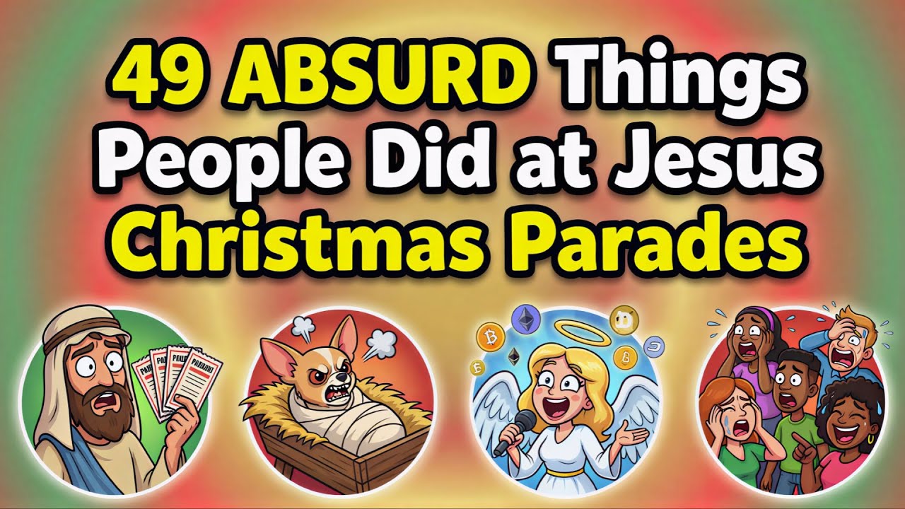 49 Most ABSURD Things People Did at Jesus Christmas Parades in America ...