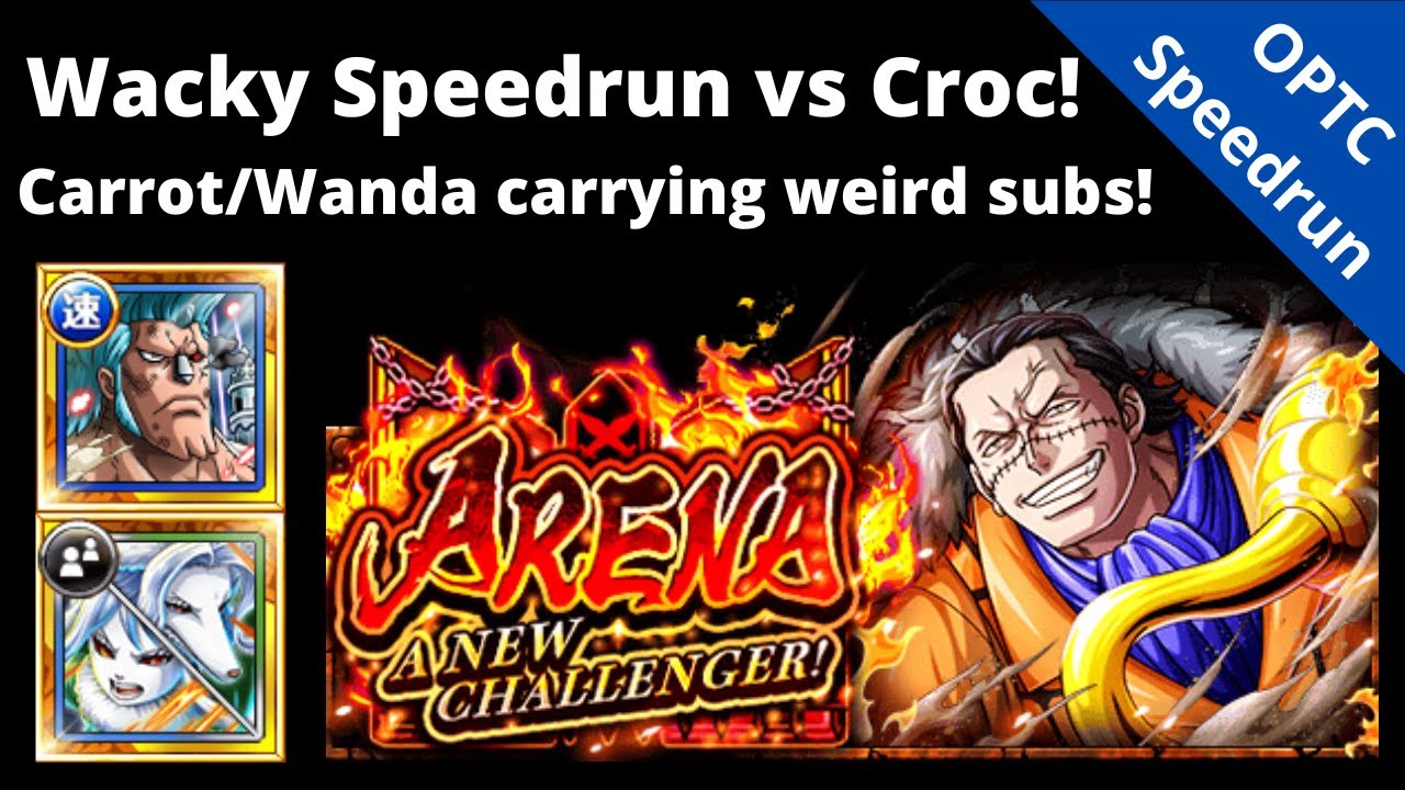The weirdest no stall speedrun vs Arena Crocodile you'll ever see ...