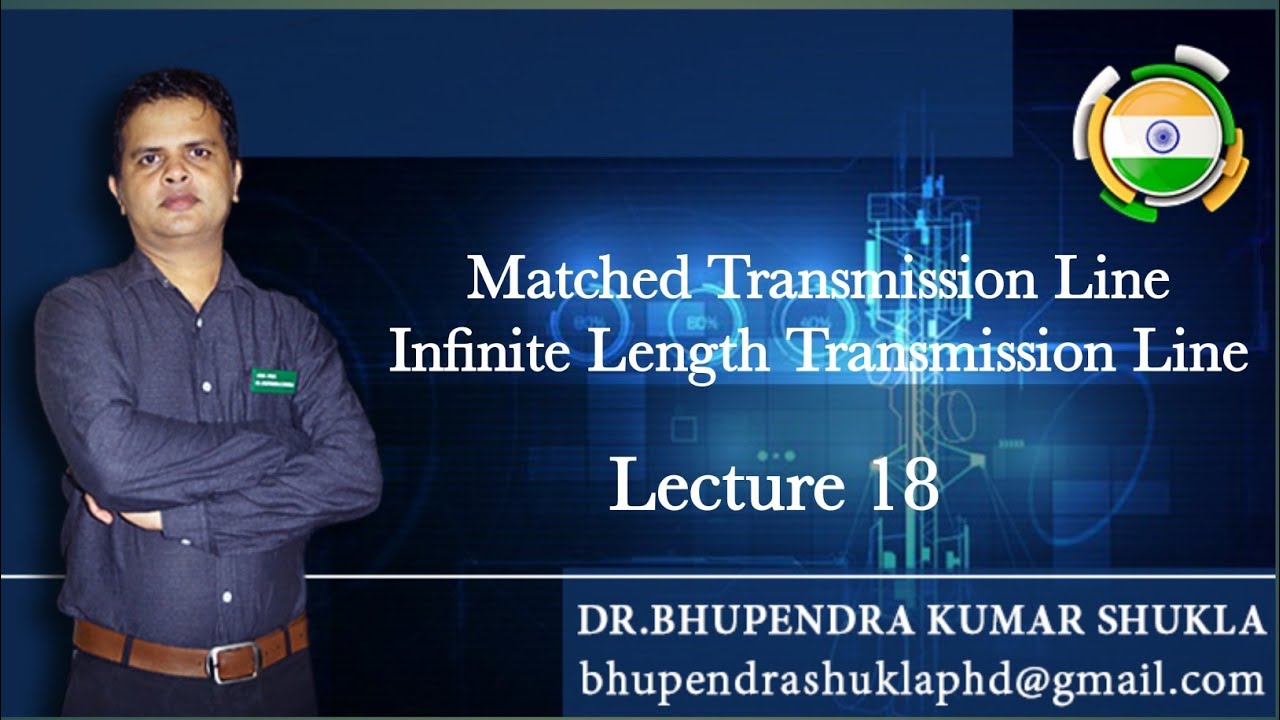 MATCHED TRANSMISSION LINE INFINITE LENGTH TRANSMISSION LINE - YouTube
