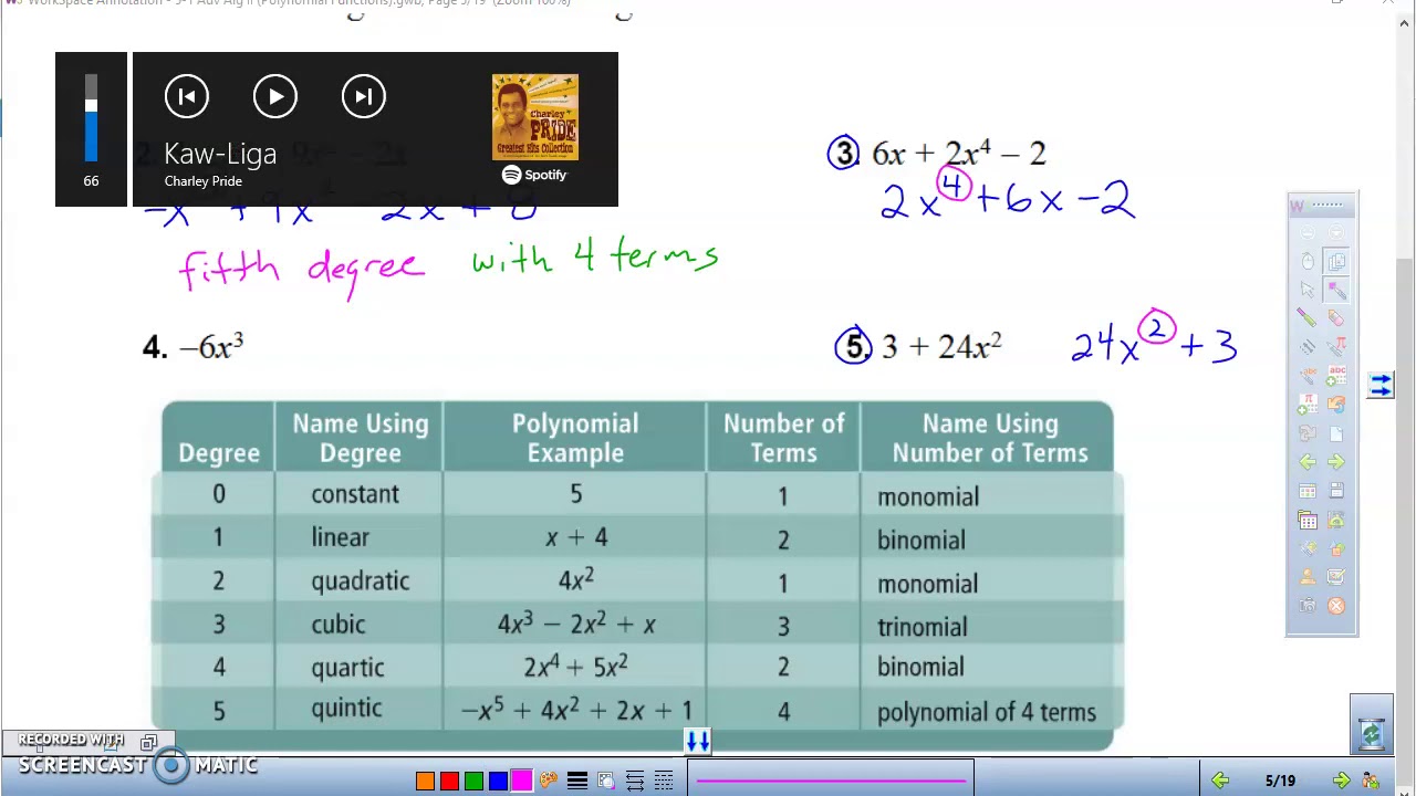 5 1 #1 Adv Alg II - YouTube