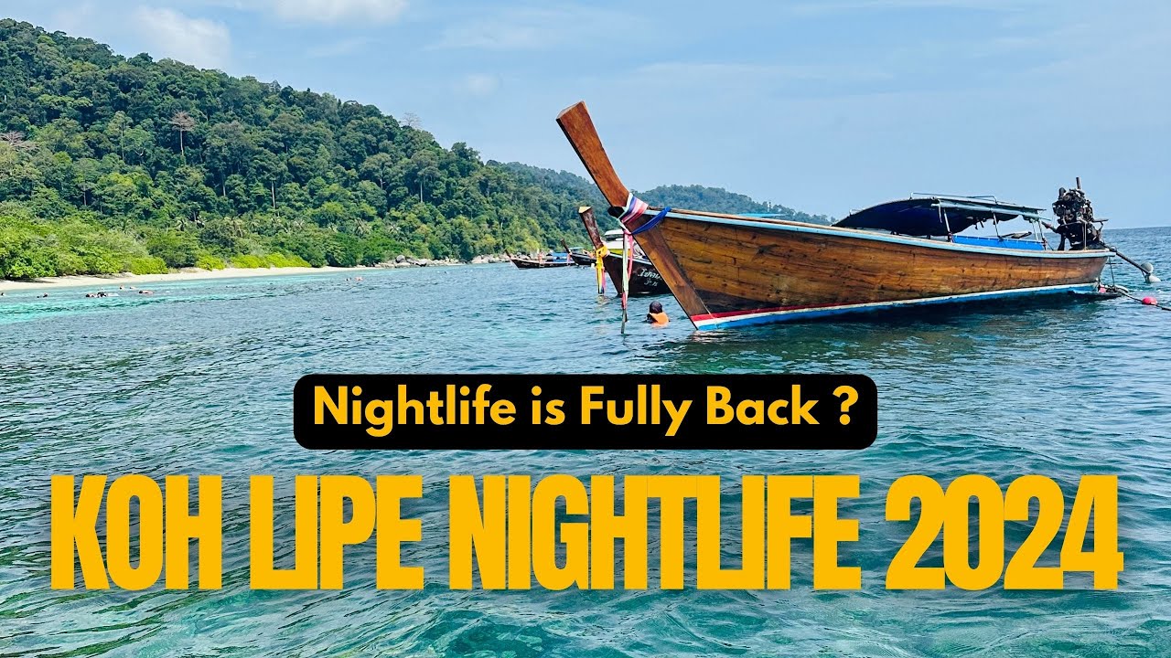 Koh Lipe Nightlife 2024 | Koh Lipe 2024 - YouTube