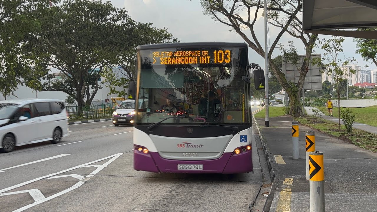 SBS Transit Scania K230UB (Euro 5 Batch 2) SBS5179L on Service 103 ...