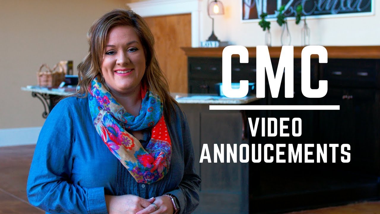 CMC Video Announcements - Sunday January 21, 2018 - YouTube