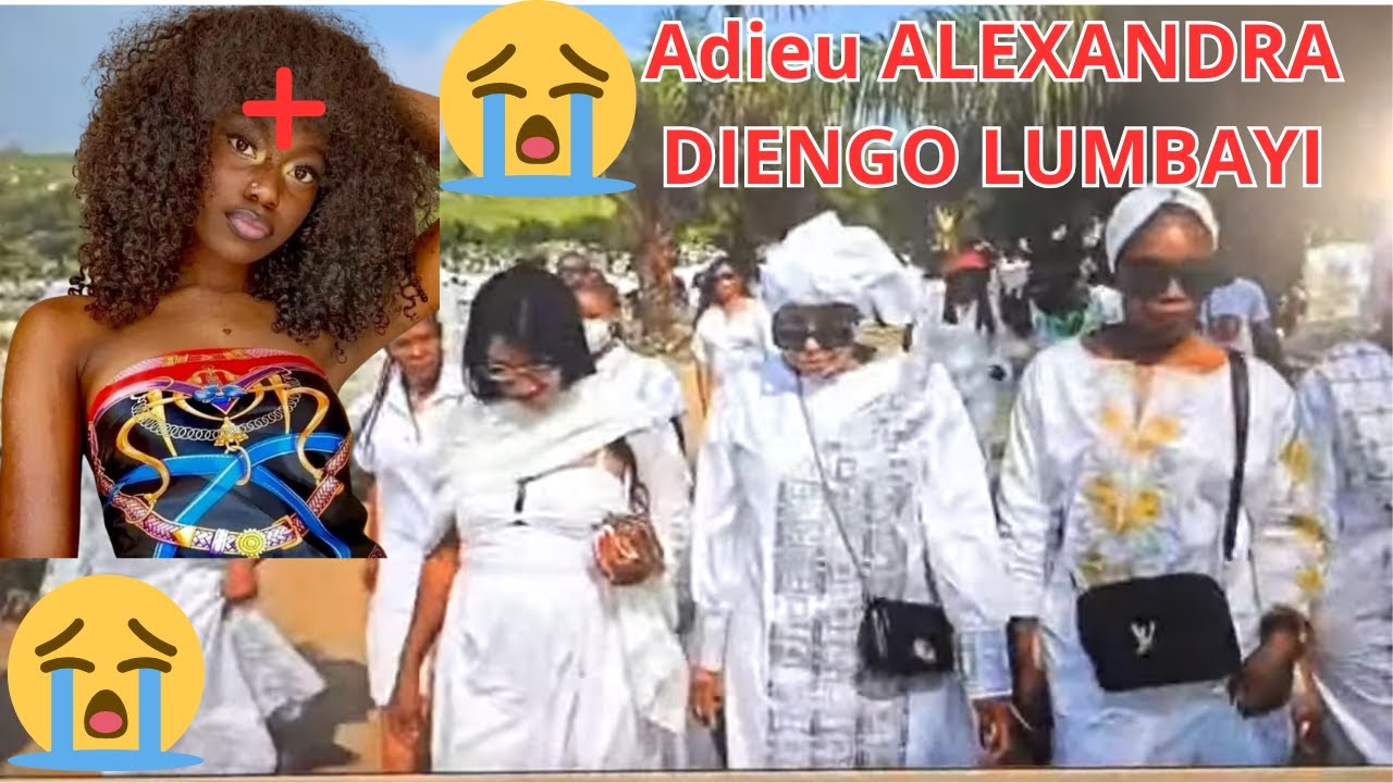 ENTERREMENT D'ALEXANDRA DIENGO AU CIM*ET*IRRE NECROPOLE A KINSHASA RDC ...