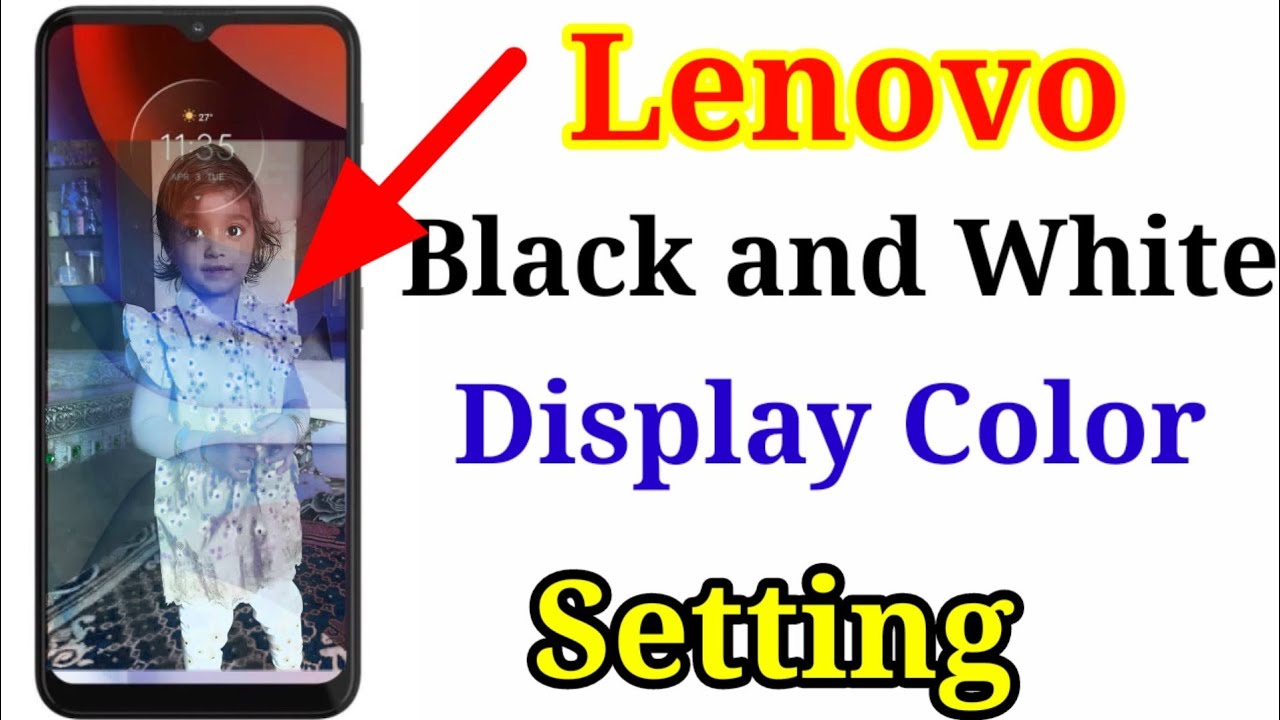 Make Online Lenovo display color setting/Setting Online Lenovo - YouTube