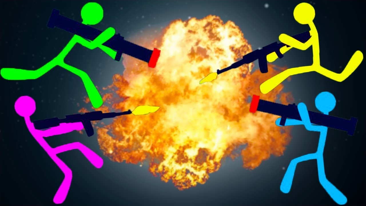 COUPLE VS COUPLE! (Stick Fight) - YouTube