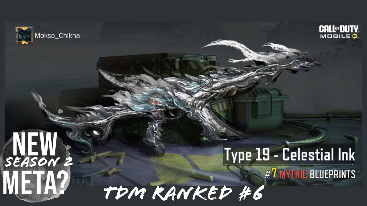 New Season2 Meta | Mythic Type 19 - Celestial Ink Gameplay | MP Ranked ...