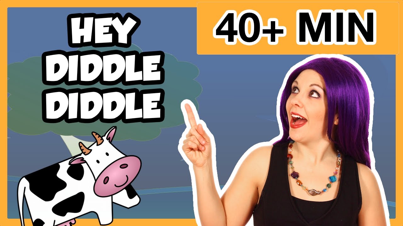 Hey Diddle Diddle Song | Nursery Rhymes, Kids Songs, and More | Tea ...