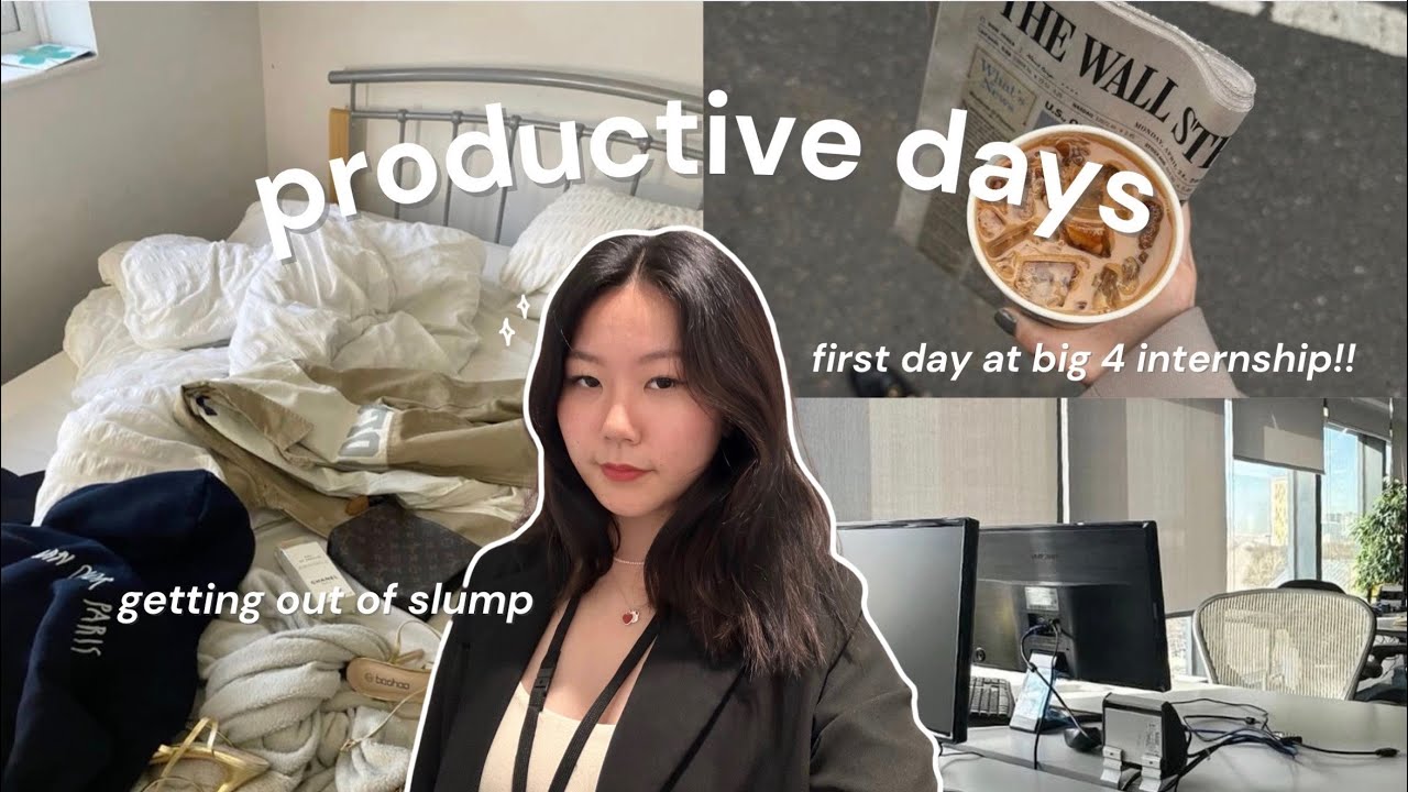 how i got my life together to prep for my big 4 internship 📁: corporate ...