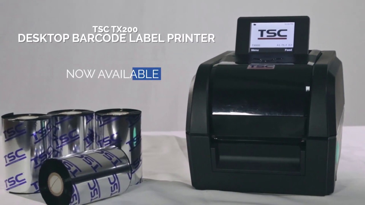 TSC TX200 Series Label Printer Overview | Barcode Printer | Label ...
