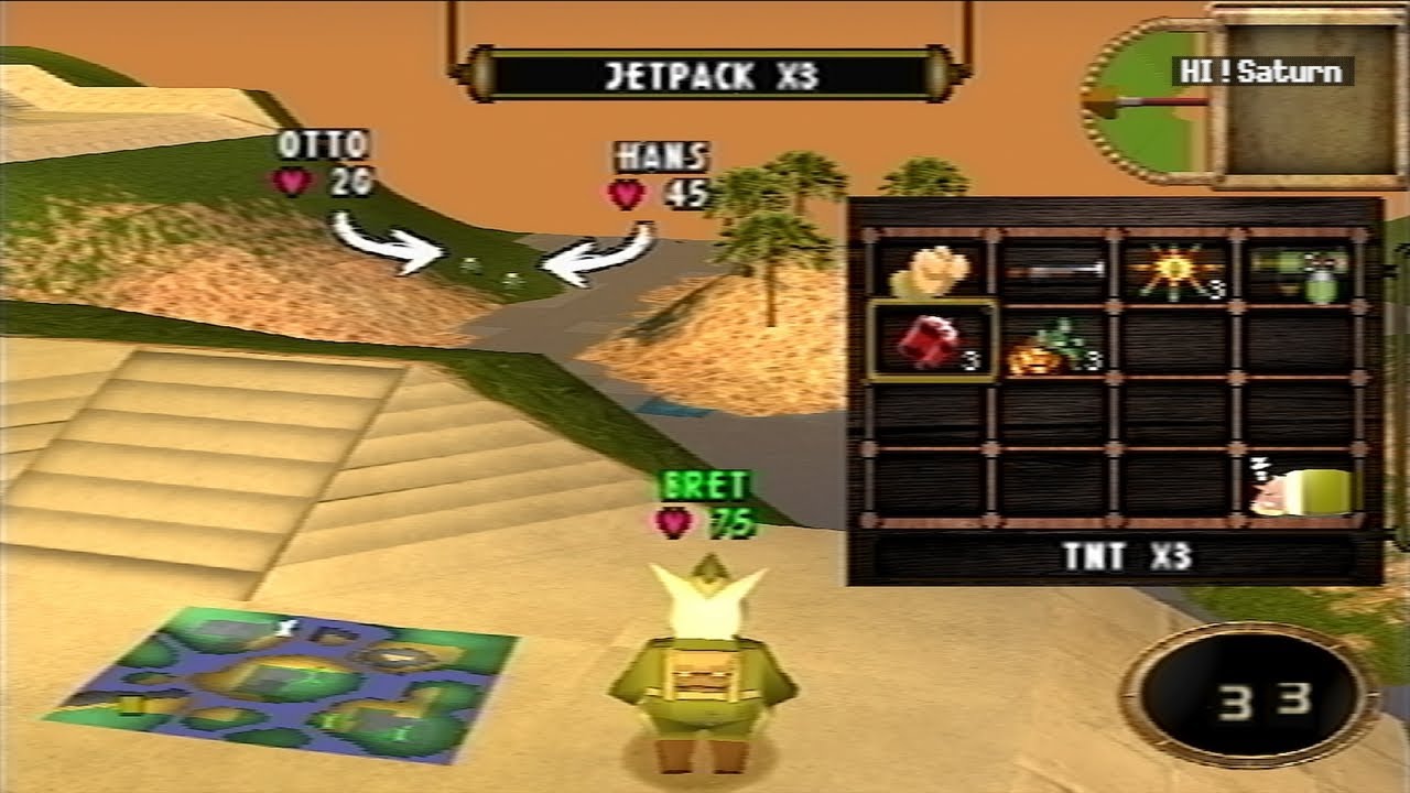 Hogs of war PS1 Texture pack - YouTube