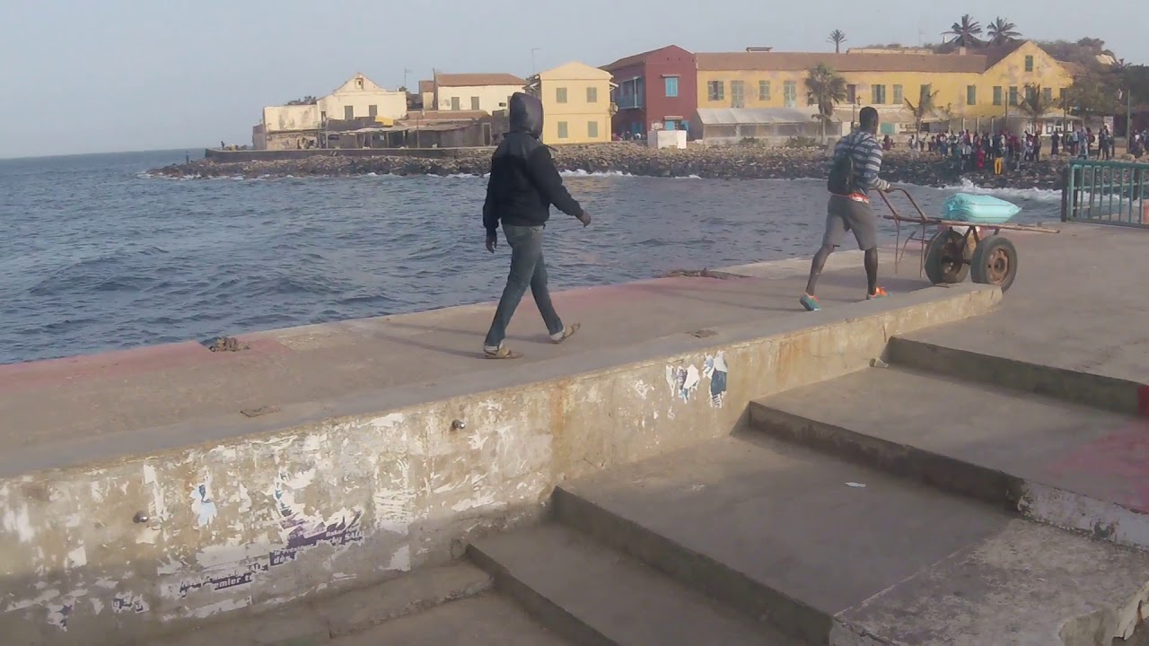 Ferry from Goree Island World Heritage Site to Dakar, Senegal - YouTube