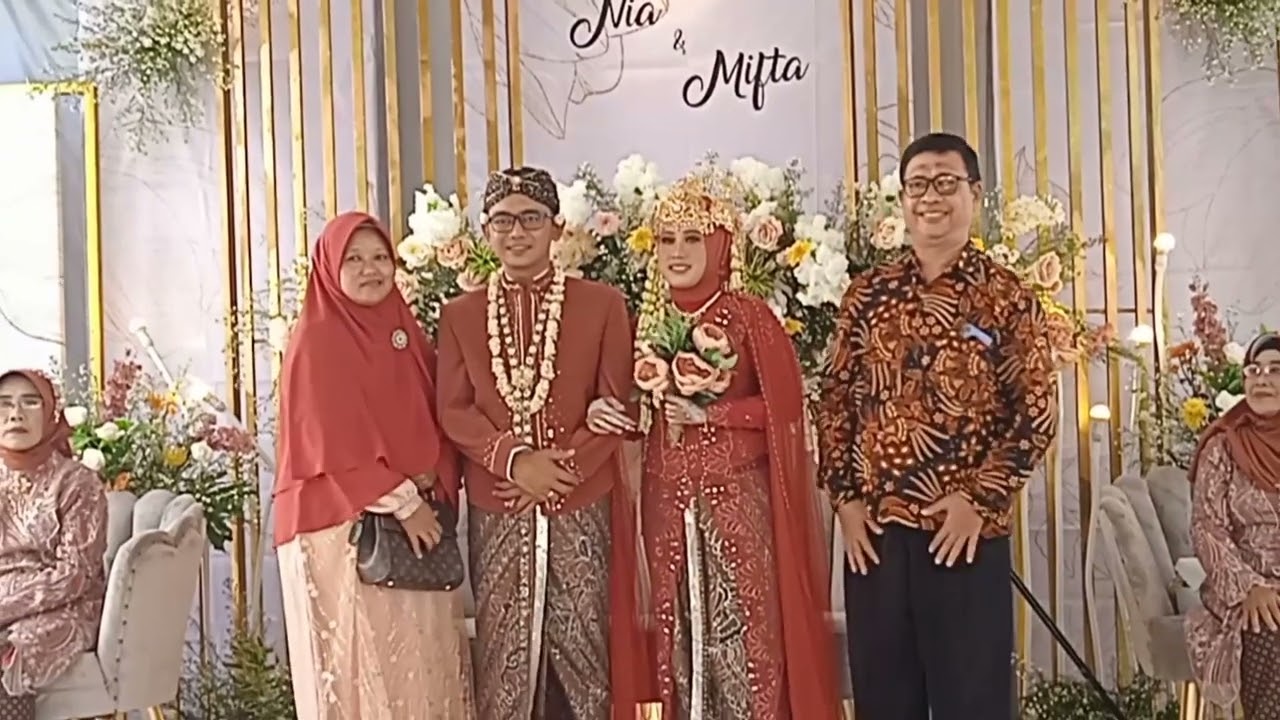 DOKUMENTASI RESEPSI MBAK NIA MAS HUDA live menang - YouTube