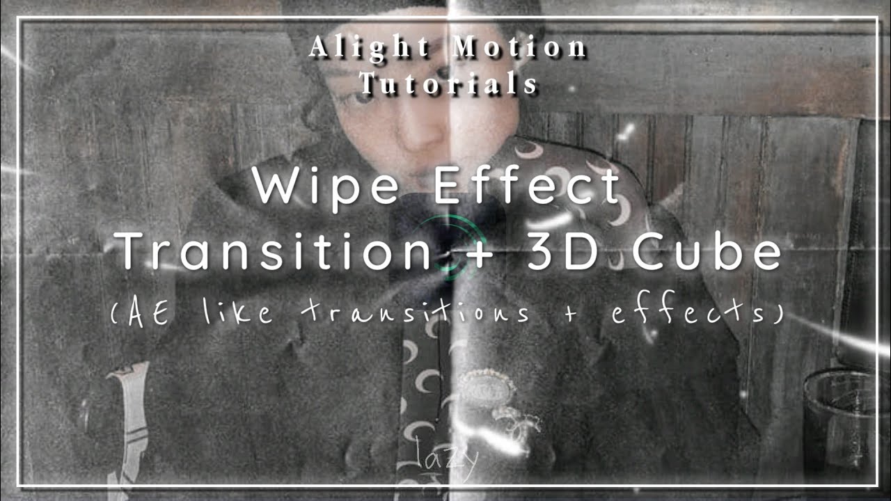 Wipe effect transition + 3D cube (AE like transition + effects ...