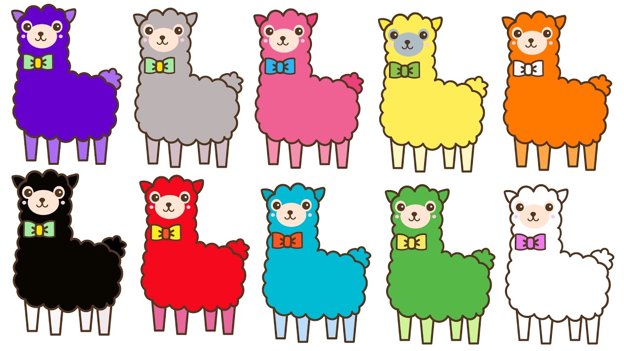 Book of COLORS | Learn Colors with Coloring Book 顏色學習 - YouTube