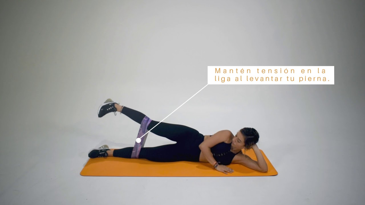 Side Lying Straight Leg Hip Abduction - YouTube