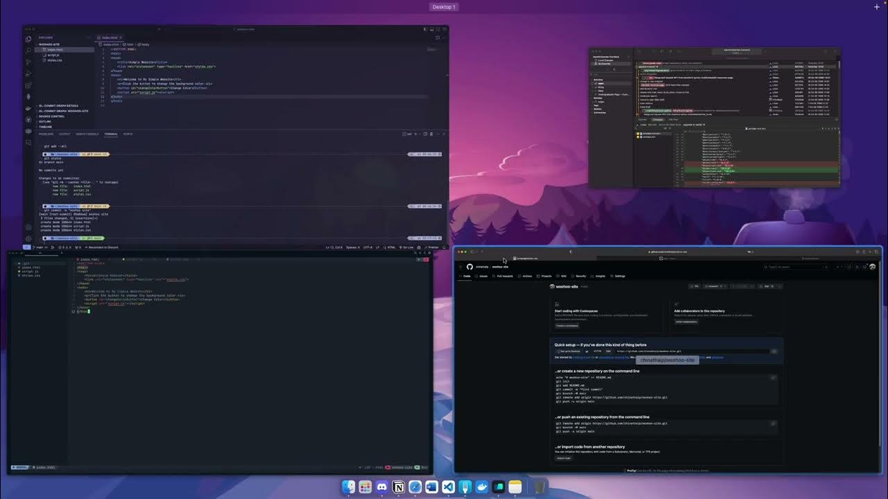Deploy Vanilla Html Css Js On Vercel Youtube