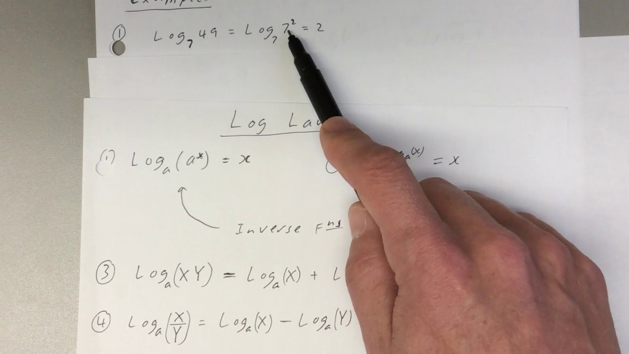 Log Laws (part 1) - YouTube