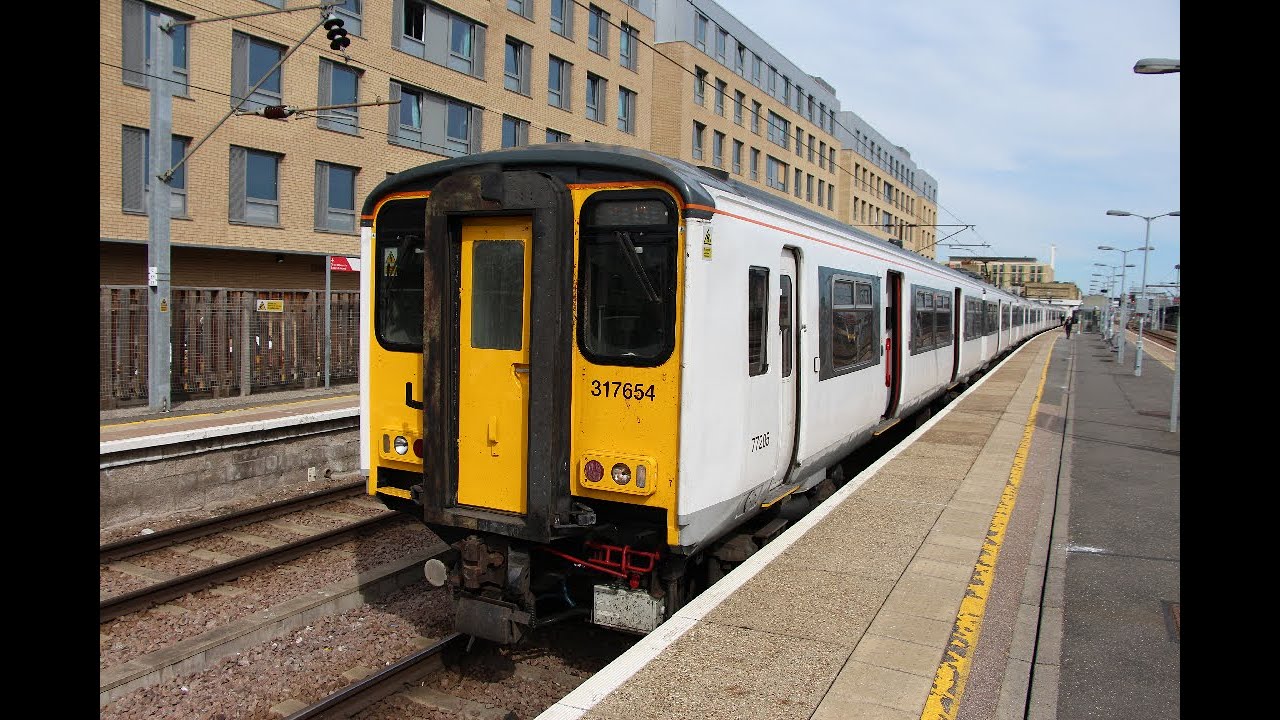 ***Class 317 MOTOR THRASH!*** Cambridge to London Liverpool Street (05 ...