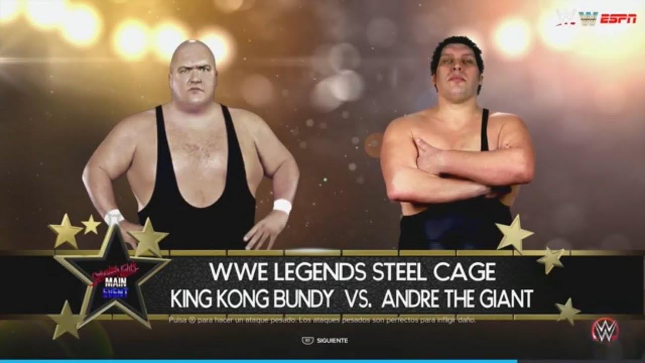 🌟WWE Legends Match: KING KONG BUNDY vs ANDRE THE GIANT🌟 - YouTube