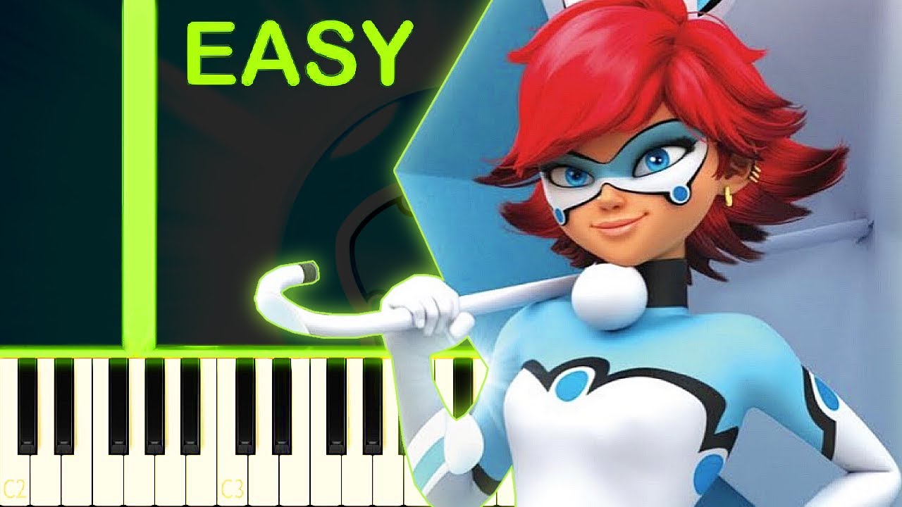 BUNNIX TRANSFORMATION SONG - EASY Piano Tutorial - YouTube