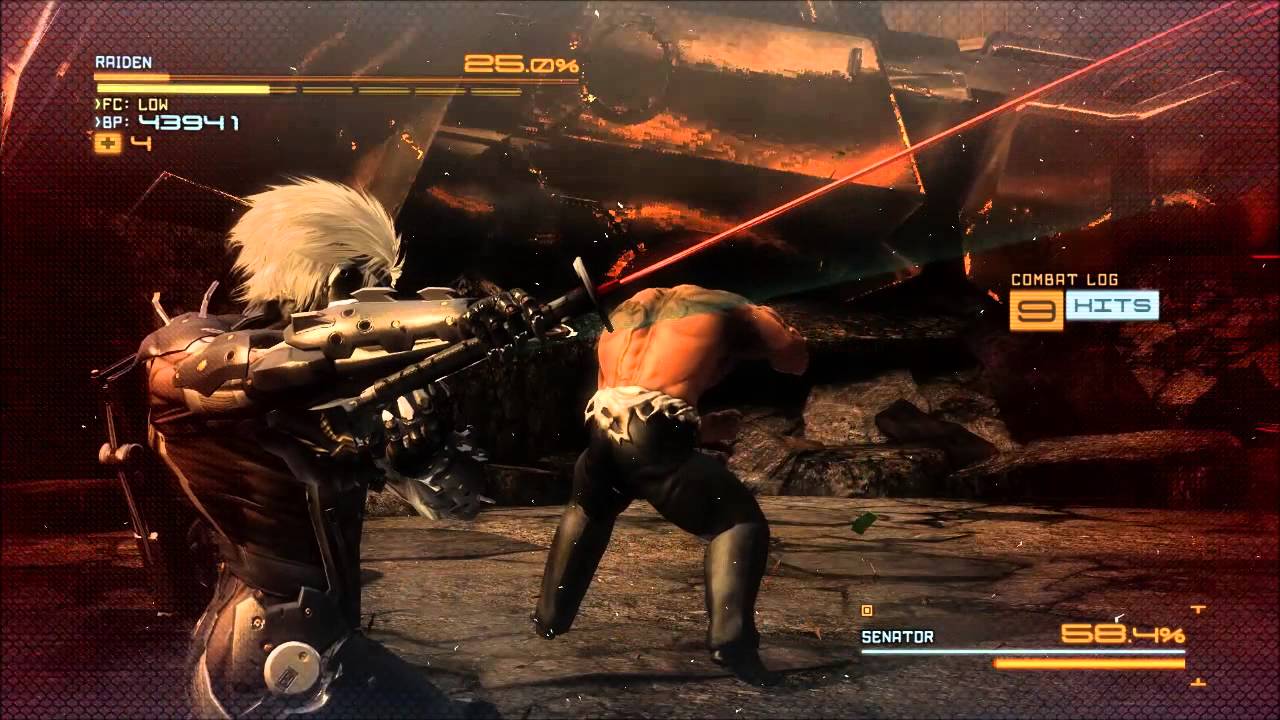 Metal Gear Rising - Final Boss (Very Hard) - YouTube