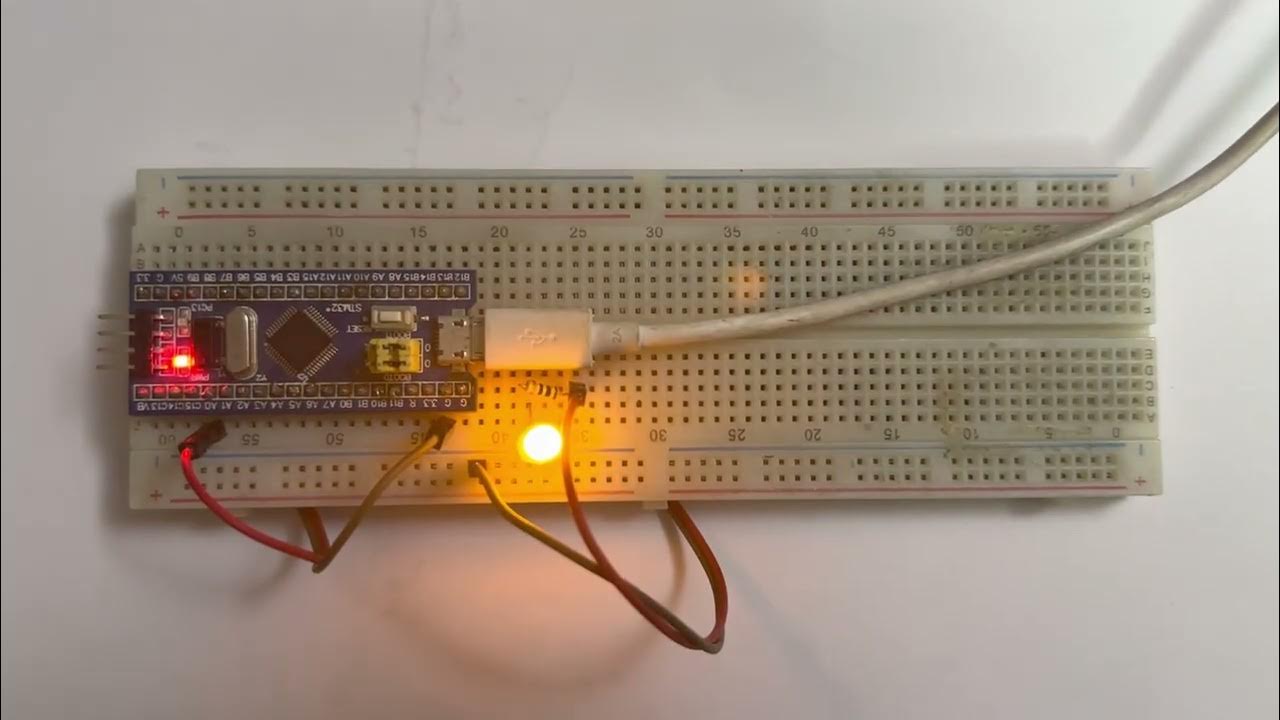 Delay using timer on STM32F1 - YouTube